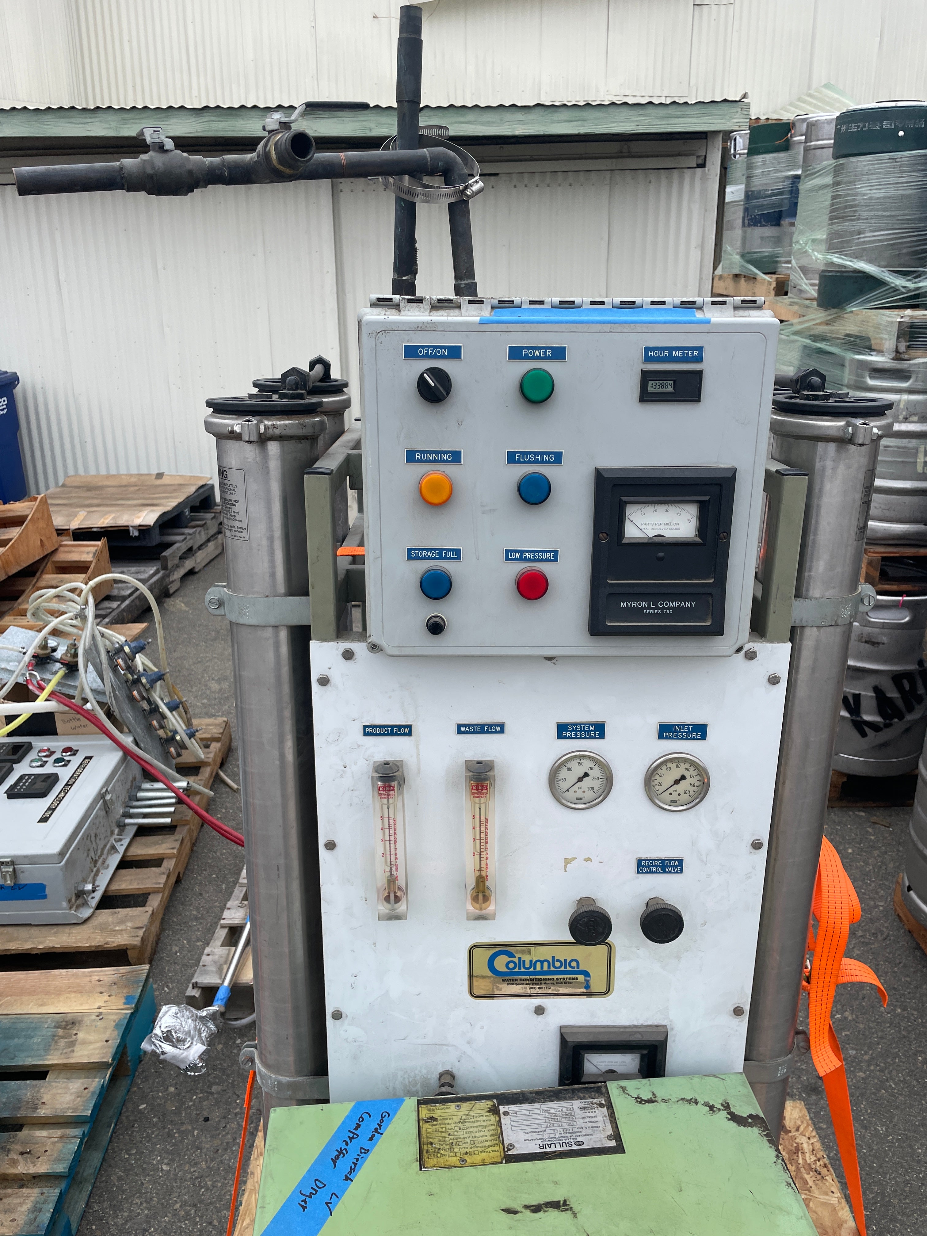Columbia RO Skid – Beverage Equipment Traders