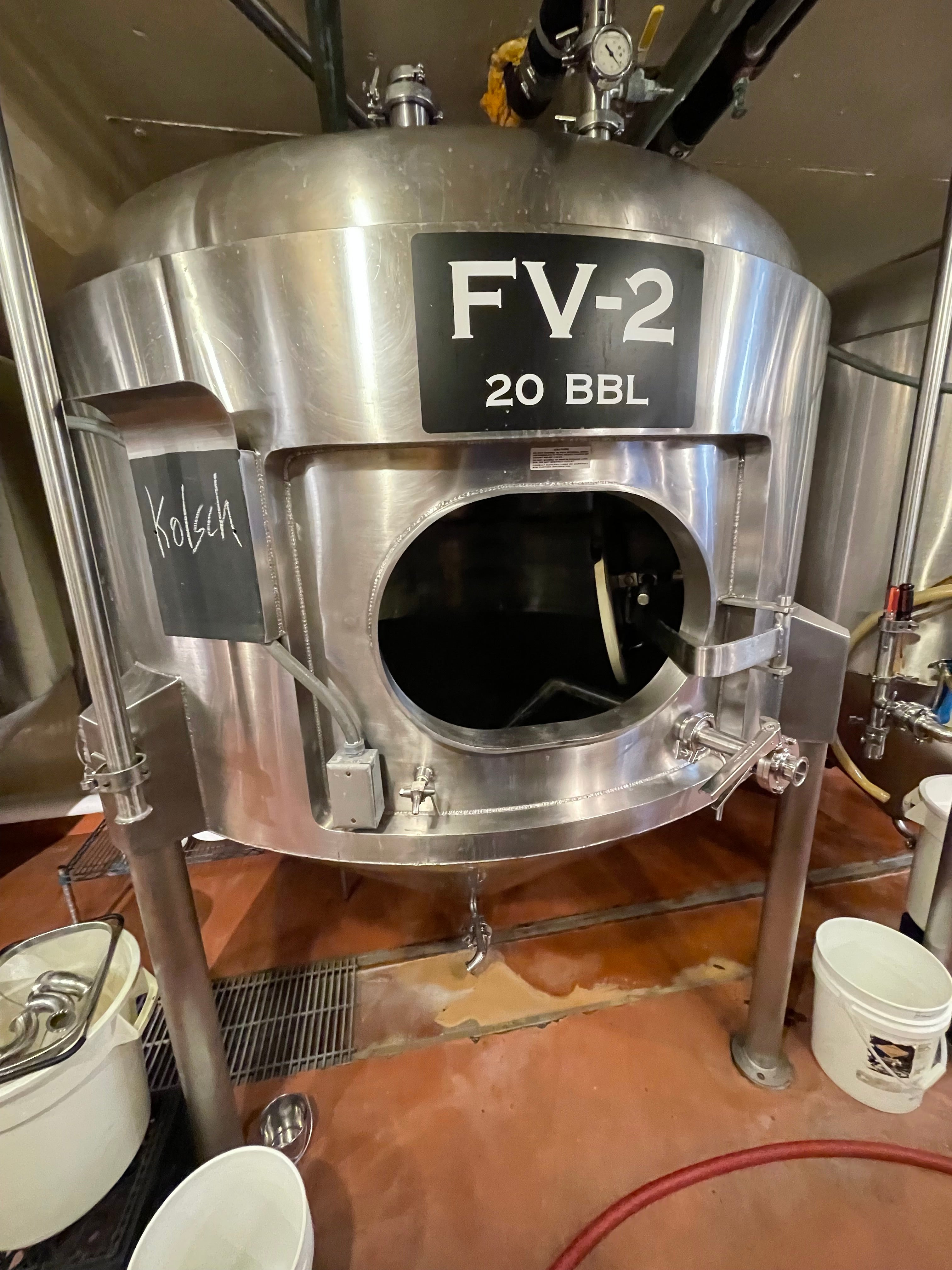 20bbl JV Northwest Fermenter – Beverage Equipment Traders